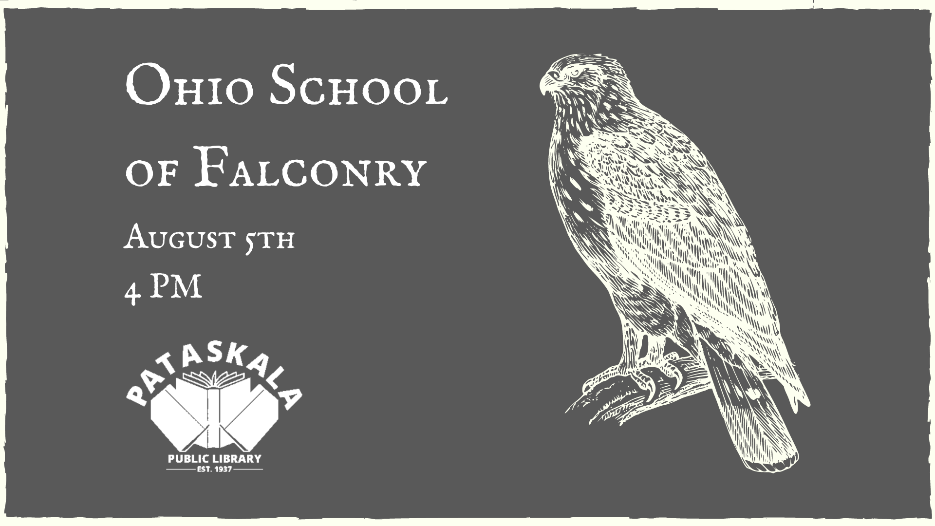 Ohio School of Falconry | Pataskala Public Library